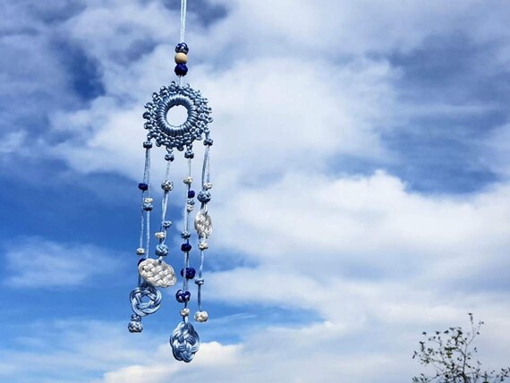 하늘ha Neul Sky Maedeup Korean Knots Dreamcatcher Norigae Home - Etsy