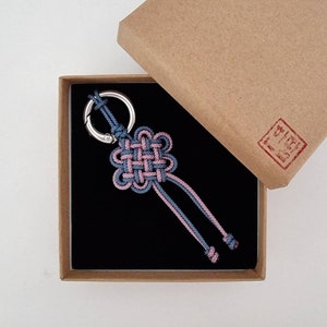 New국화kuk Hwa Maedeup Key-ring Korean Knots Keychain Friendships Couples ...