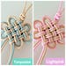 Handmade Maedeup Knot Keyring: Korean Friendship Gift, Bag Charm - Etsy
