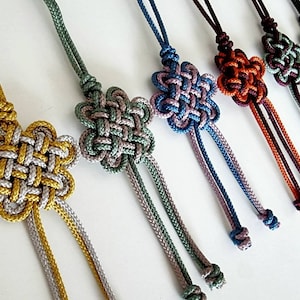 New국화kuk Hwa Maedeup Key-ring Korean Knots Keychain Friendships Couples ...