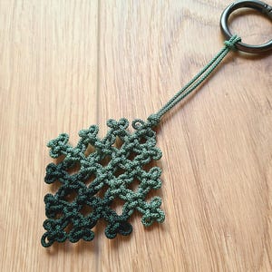 Handmade Maedeup Korean Knot Keychain: Lucky Charm Bag Accessory - Etsy