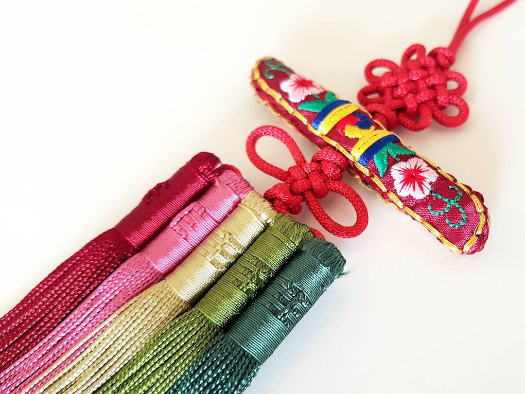 Korean Traditional Tassel Norigae Kdrama Inspired Accessories Kpop ...