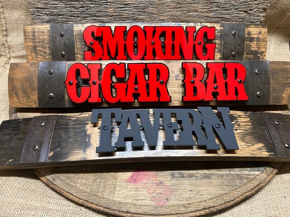 Custom Acrylic Barrel Stave Sign - Etsy