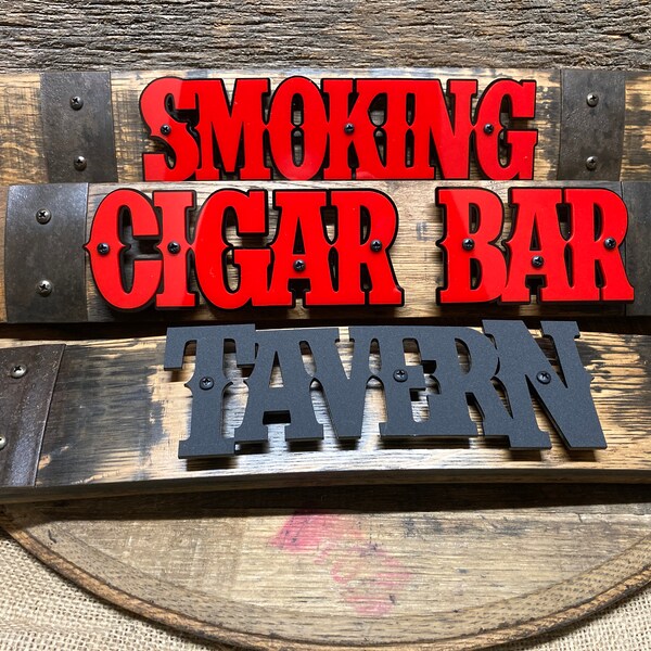 Custom Barrel Sign - Etsy