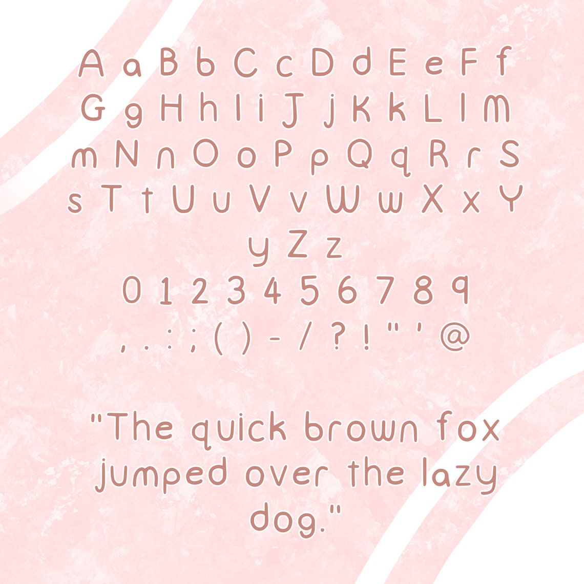 Pusheen Font Handwritten Digital Download | Etsy