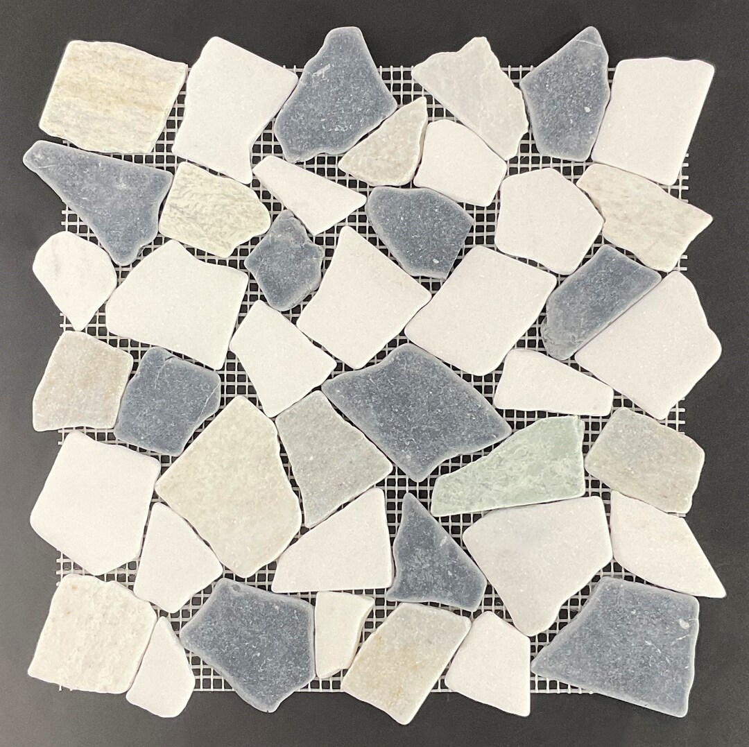 Natural Stone Pebble Mosaic Tile - EST000PB3 - Etsy