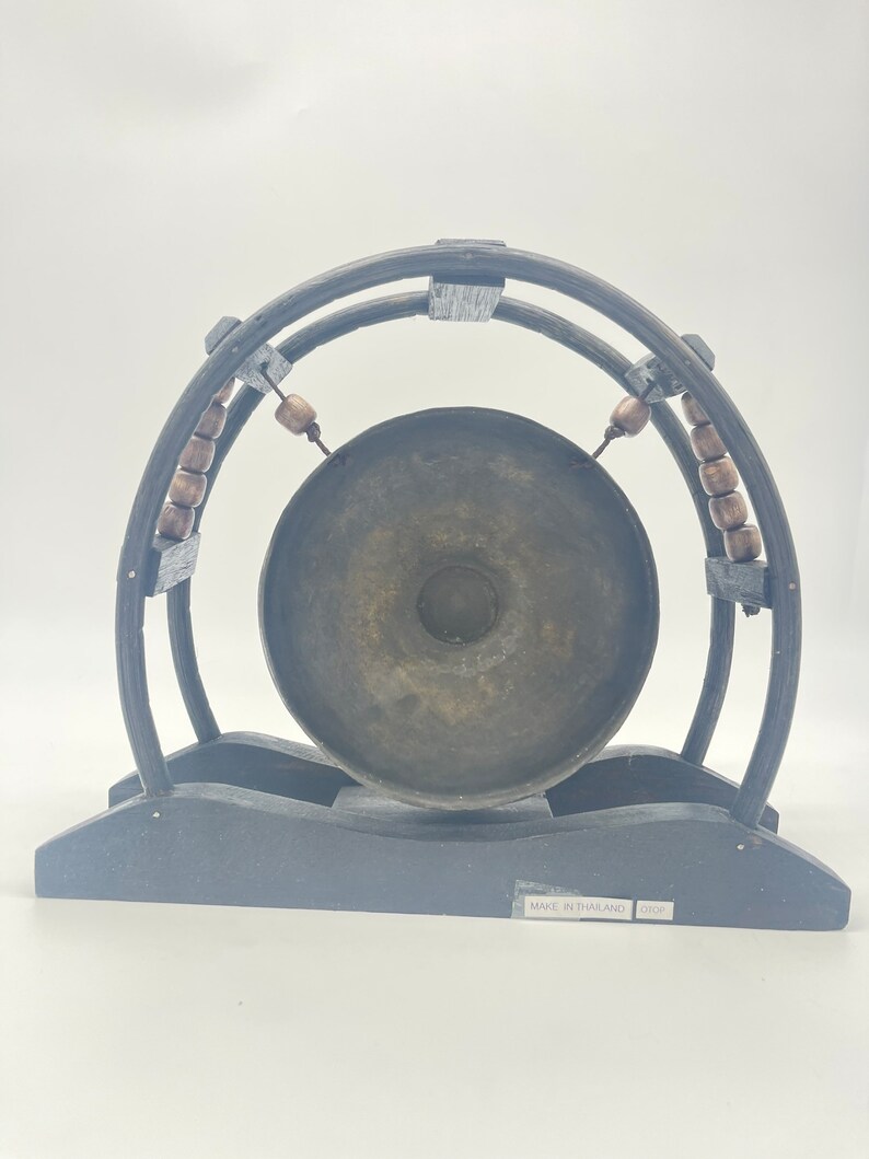 Iron and Brass Thai Gong (6 Inch), “thai Harmony” - Etsy