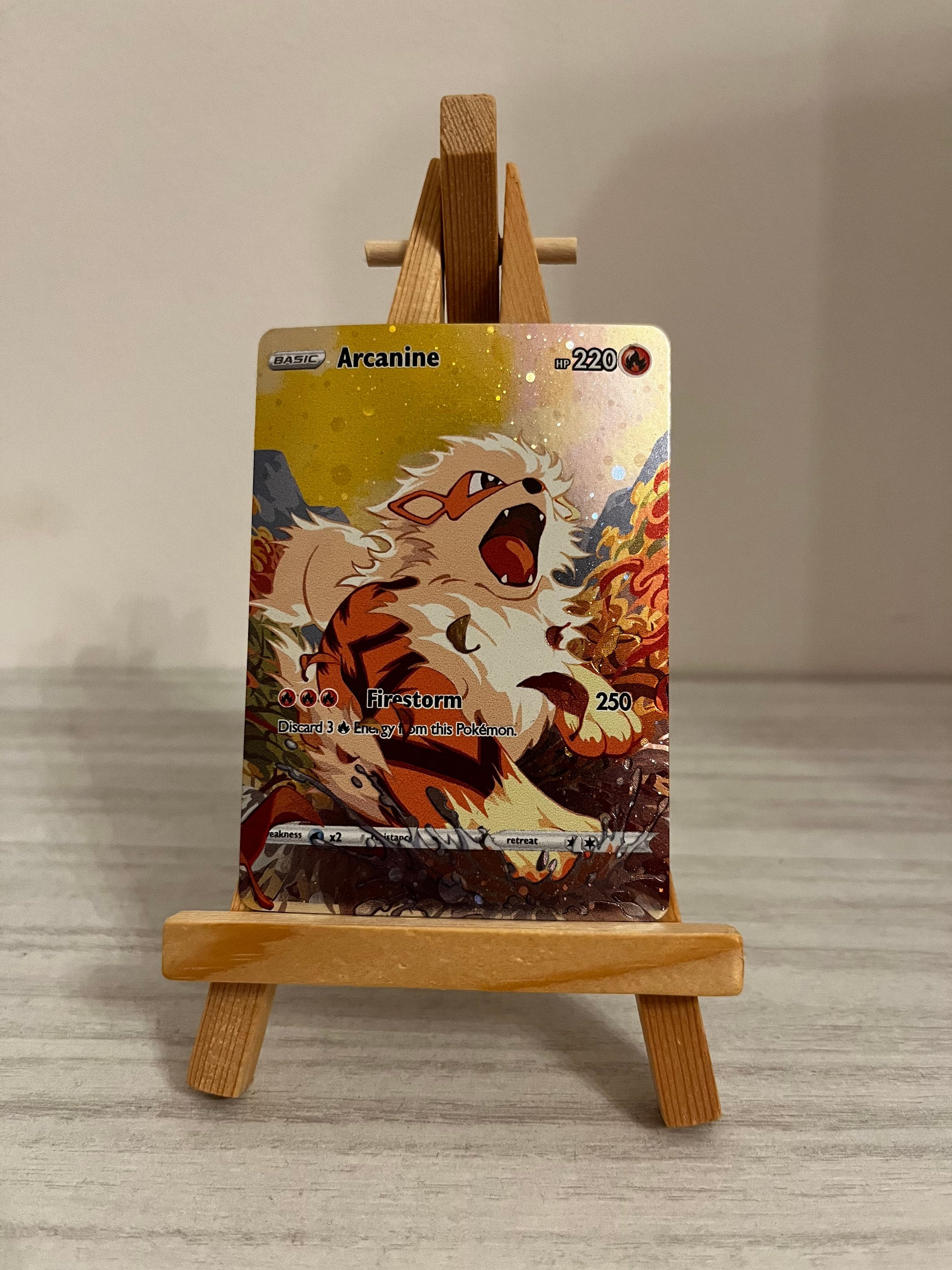 Arcanine Pokemon Card