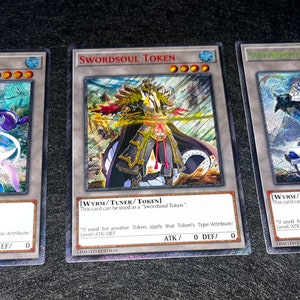 SWORDSOUL TOKEN X3 With Holo Effect, View Video - Etsy