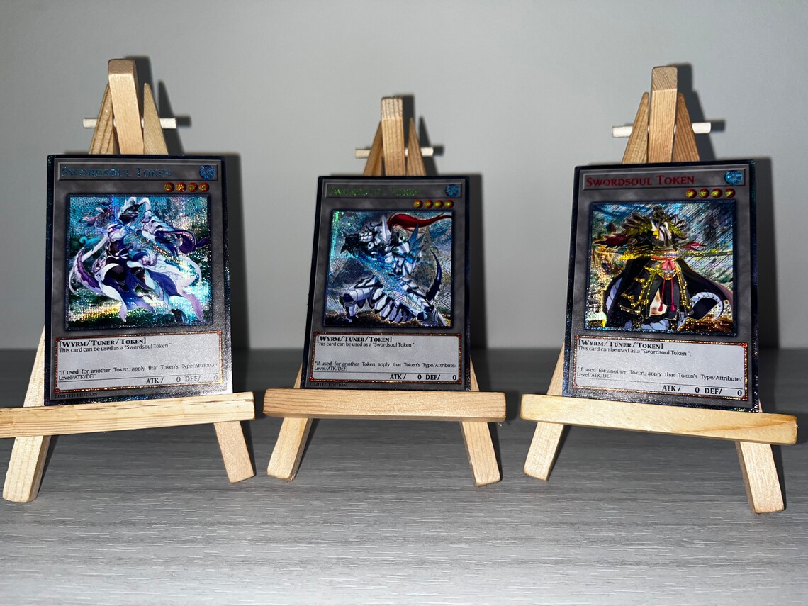SWORDSOUL TOKEN X3 With Holo Effect View Video - Etsy