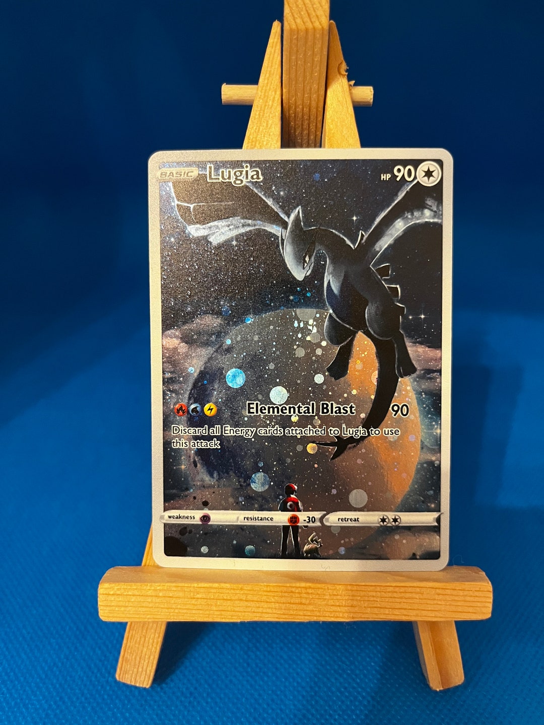 Custom Card Orica LUGIA FULL Art Cosmo Holo Fanart - Etsy