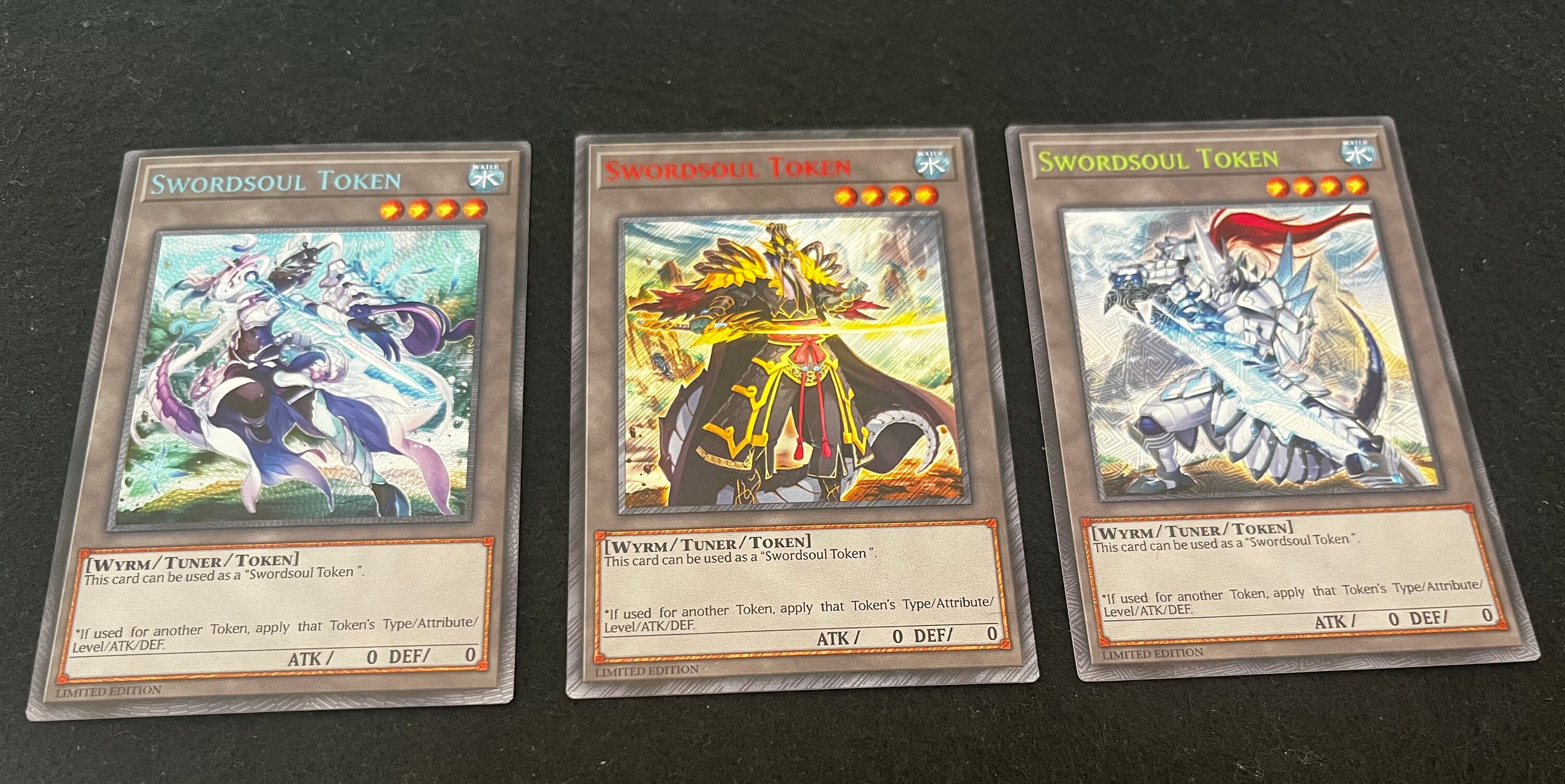 SWORDSOUL TOKEN X3 With Holo Effect View Video - Etsy UK