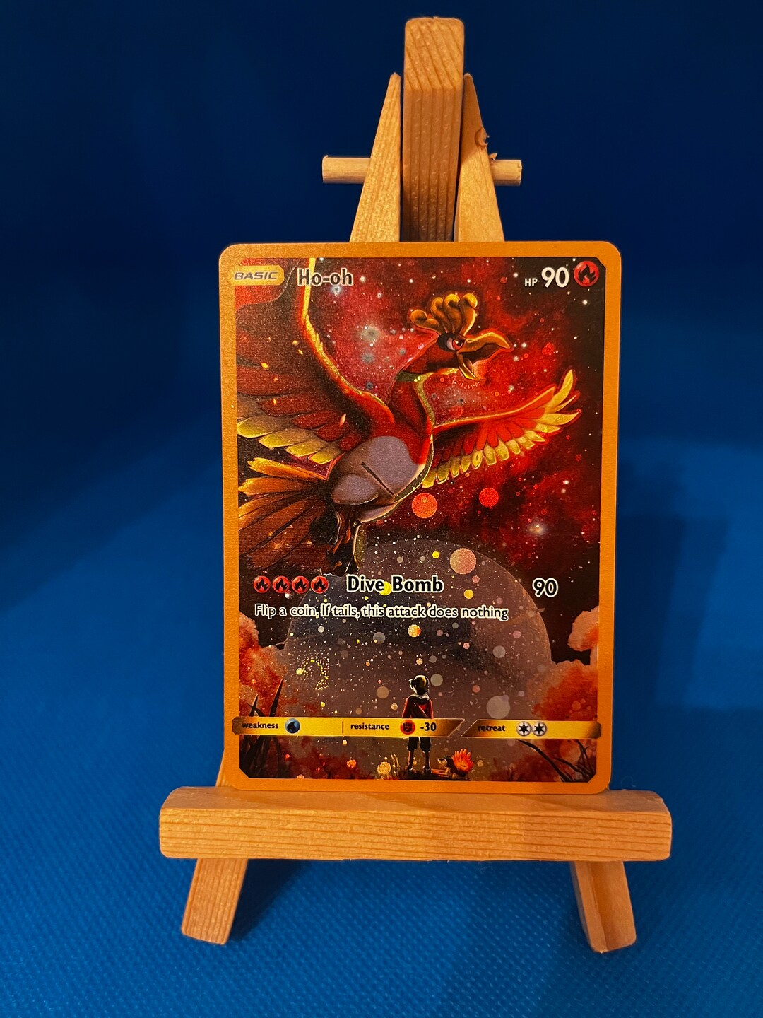 Custom Card HO - OH Fullart Cosmo Holo Fanart - Etsy