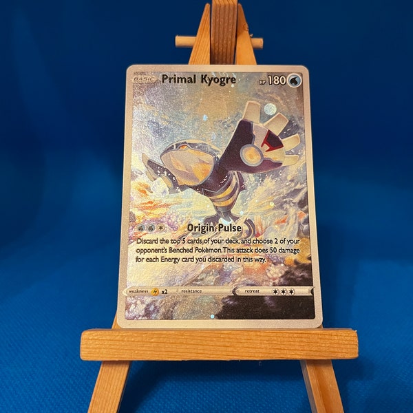 Kyogre Card - Etsy
