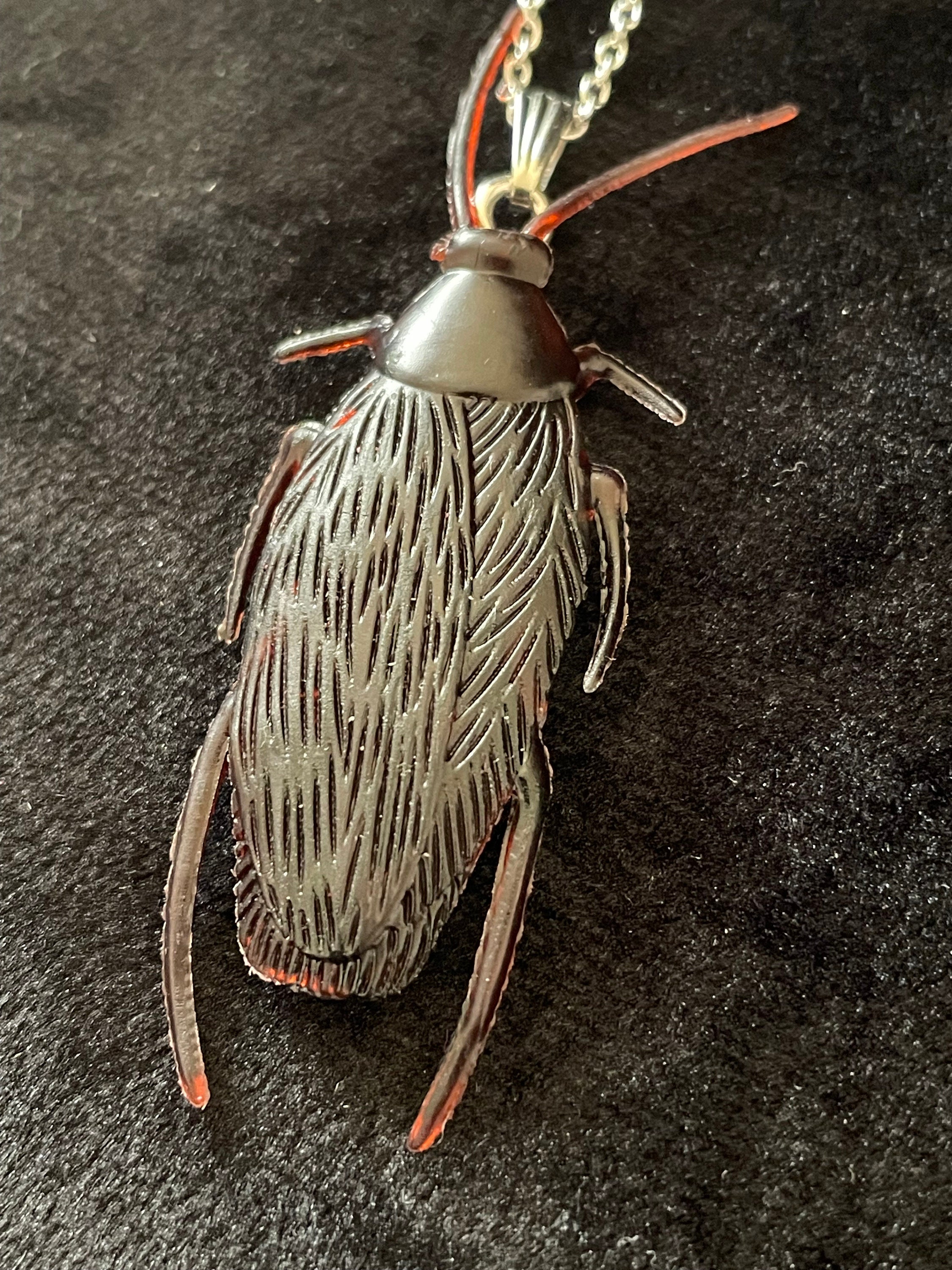 Cockroach Necklace - Etsy