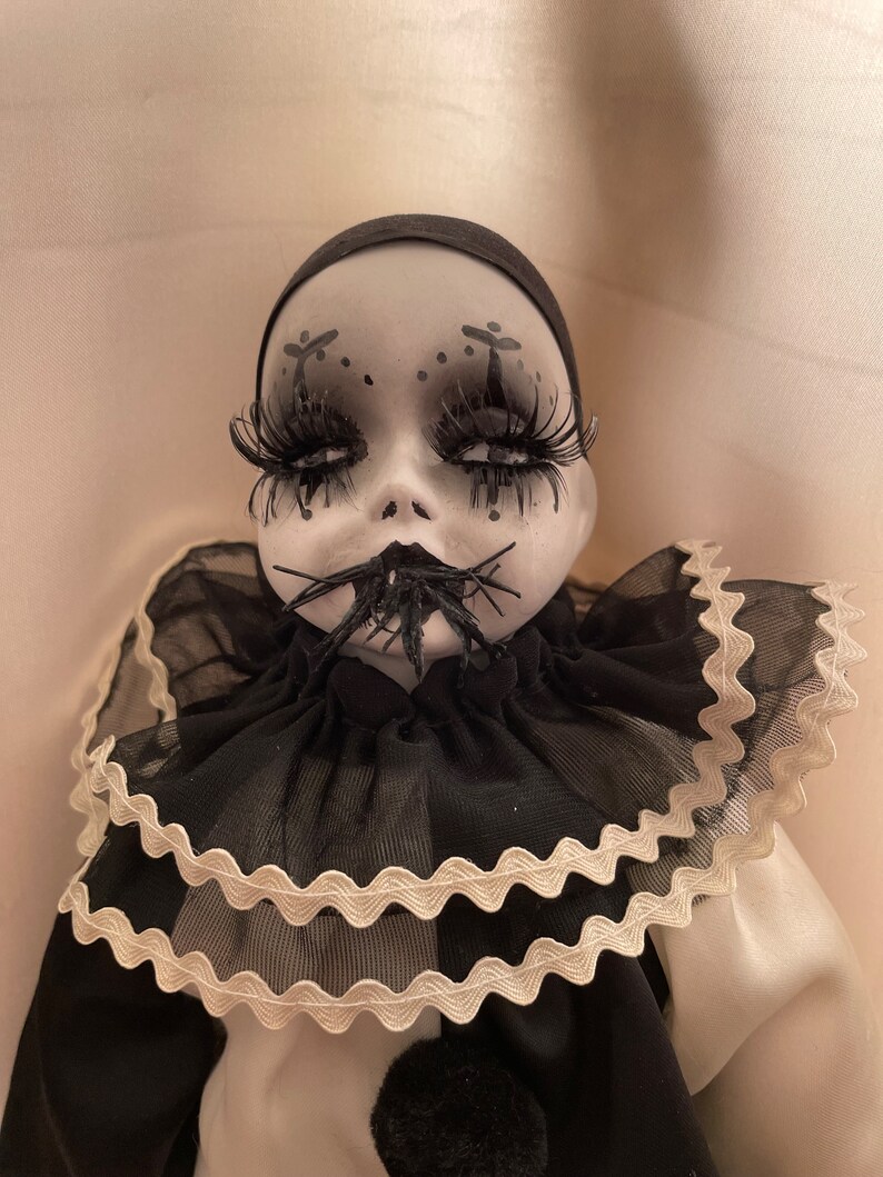 Pierrot Art Doll - Etsy