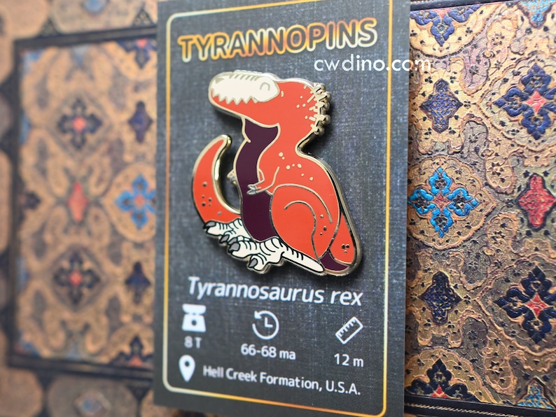 Tyrannosaurus Rex Pins - Etsy