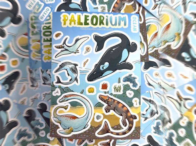 Stickers Sheet Paleorium Biomes - Etsy