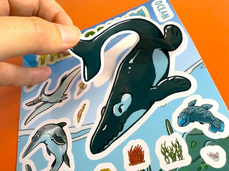 Stickers Sheet Paleorium Biomes - Etsy