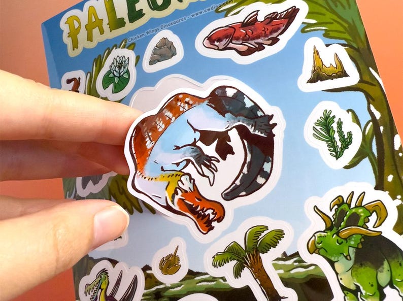 Stickers Sheet Paleorium Biomes - Etsy