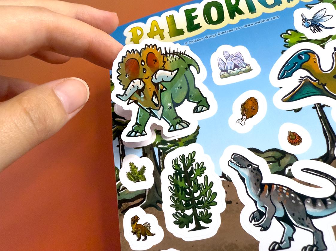 Stickers Sheet Paleorium Biomes - Etsy
