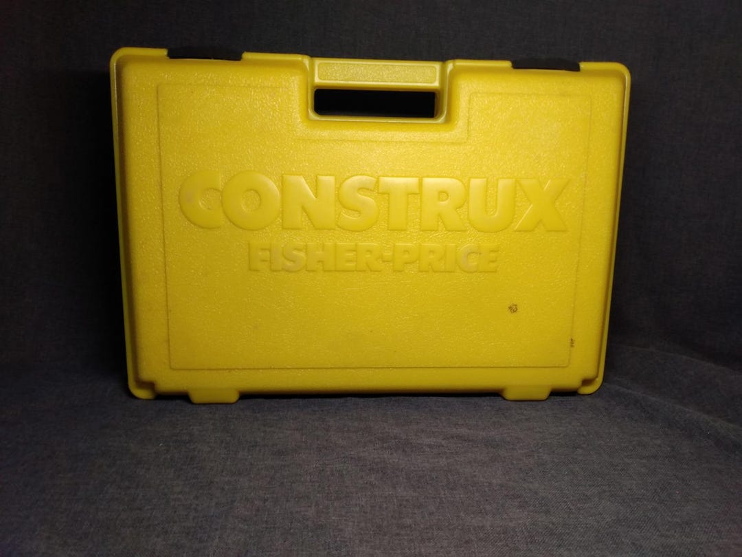 Fisher-price Construx Building Set With Storage Case - Etsy
