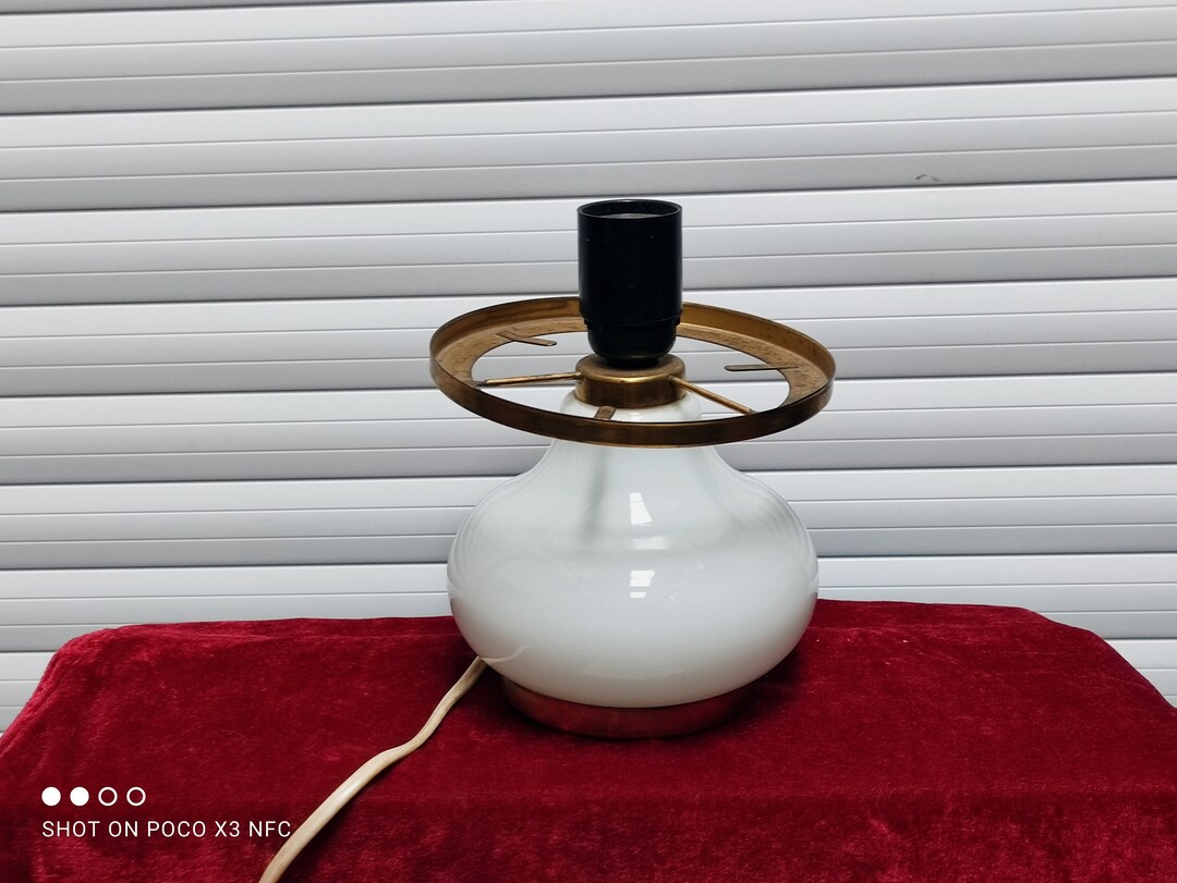 Soviet Table Lamp Lighting Porcelain Metal USSR Decorative - Etsy