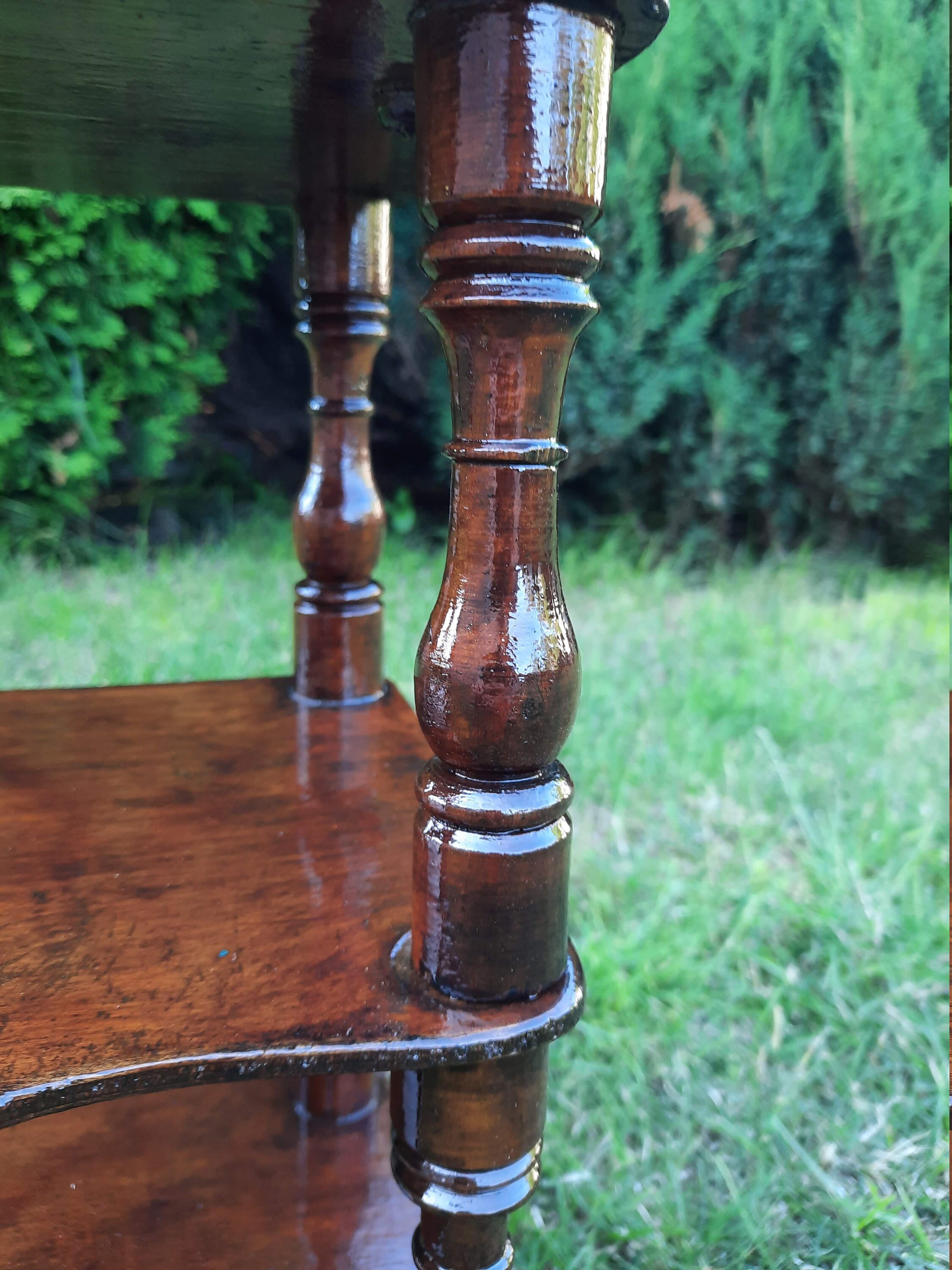 Vintage Wood Shelf Ussr Wood Shelf Soviet Bookshelf Leg | Etsy