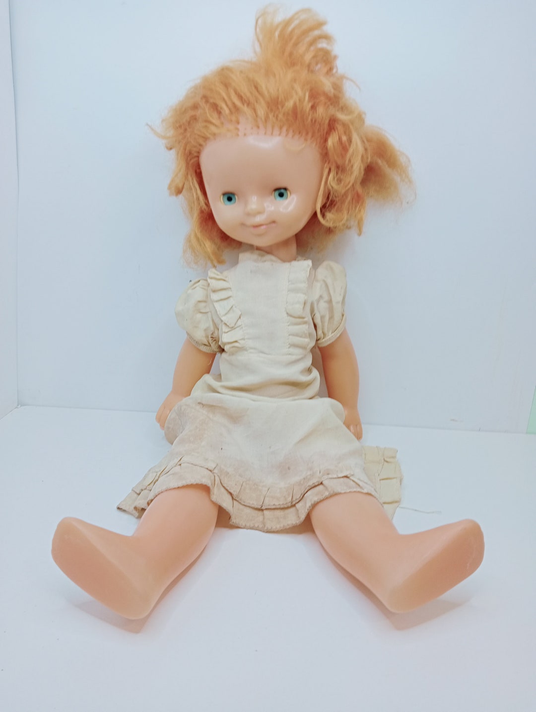 Soviet Children Doll Vintage Collectible Kids Toys USSR Retro Plastic ...
