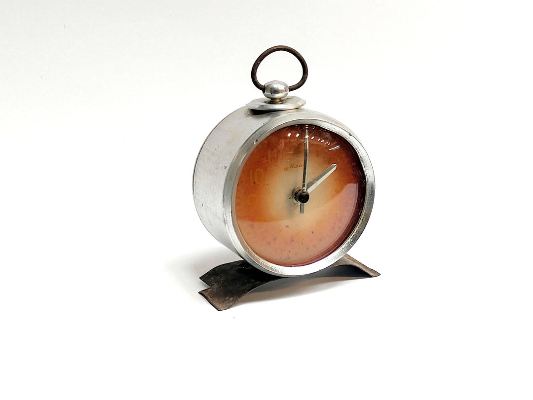 Vintage Alarm Clock Lighthouse, Desk Clock, Soviet Clocks, USSR Mark of ...