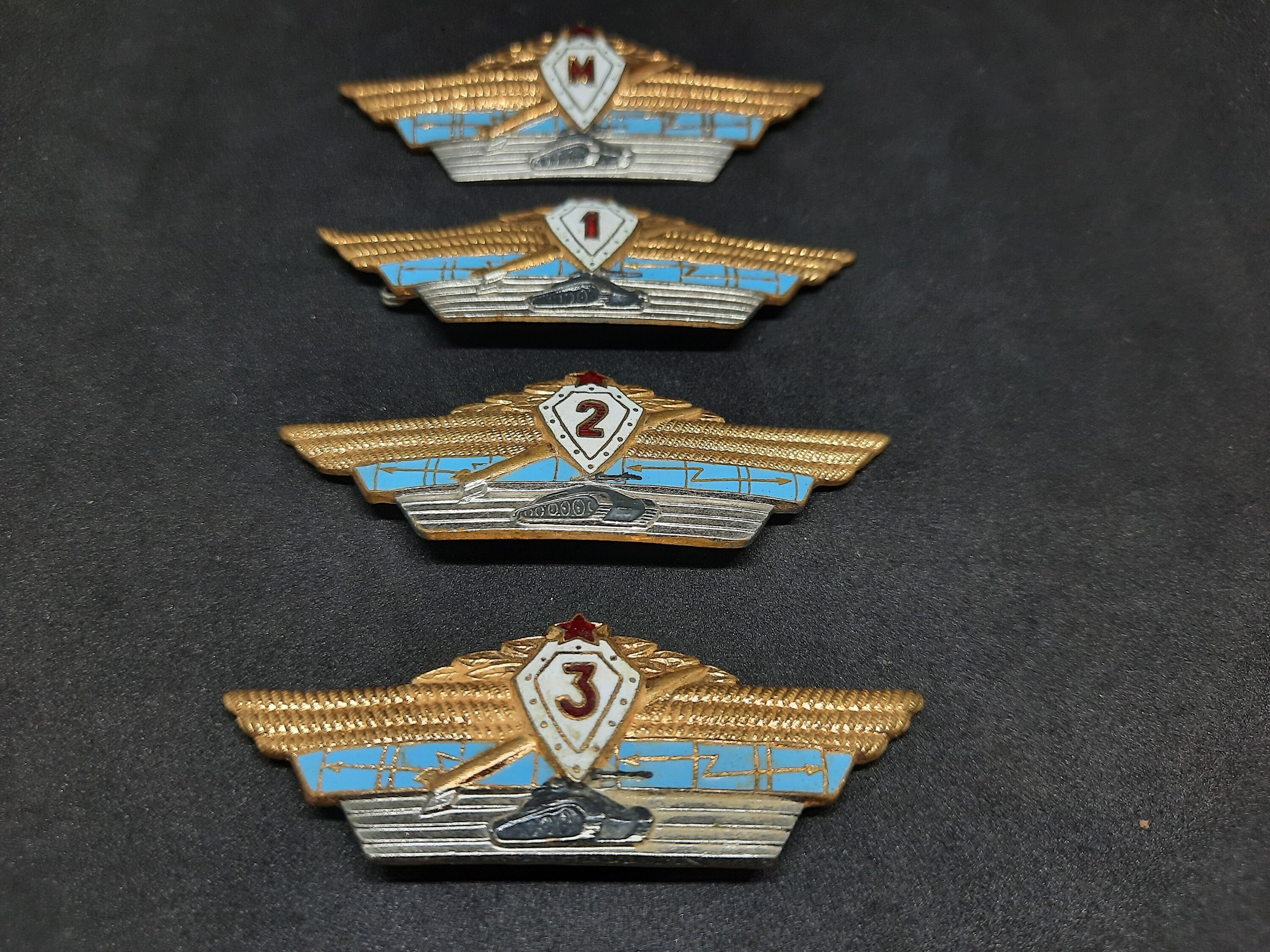 Vintage Badges Classnost of a Tanker Officer's Award - Etsy