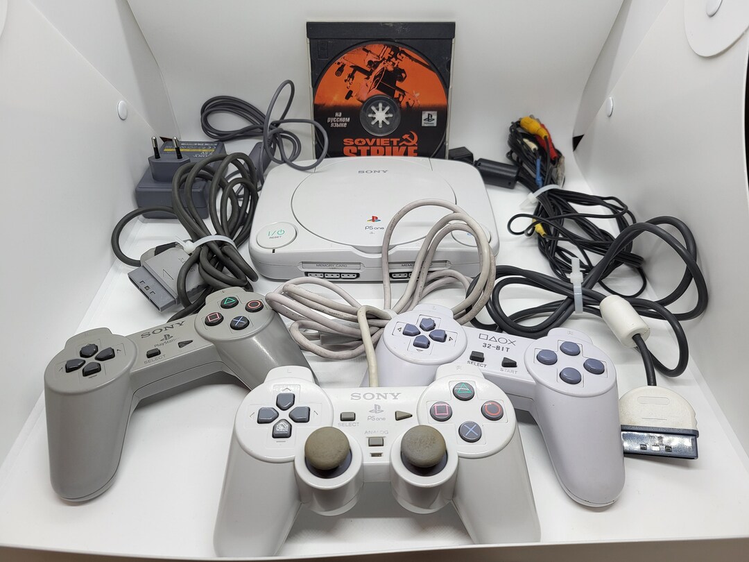 Sony Playstation 1 PS One SCPH-101 Video Game Console Collectible Rare ...