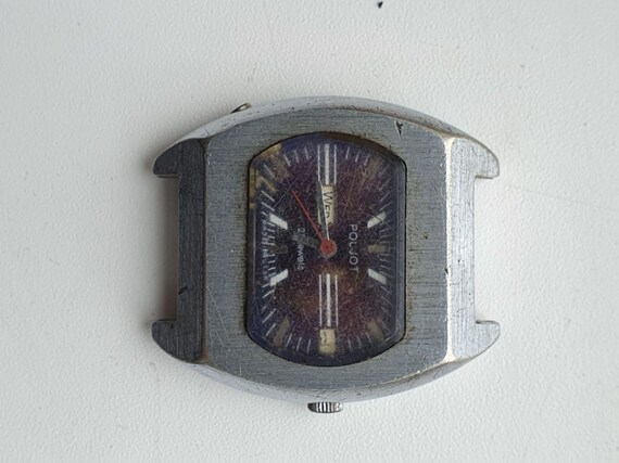 Poljot Automatic Fabulous Soviet Mens TV Dial Watch F… - Gem