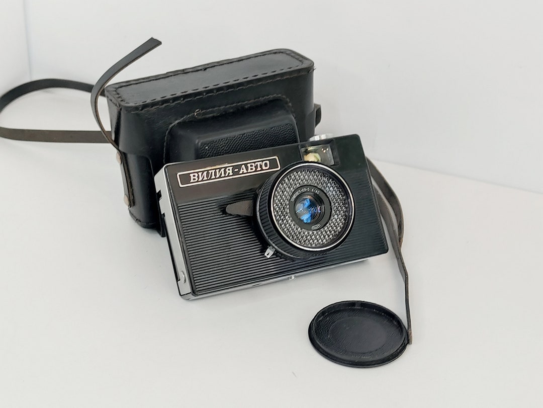 Soviet Scale-focus Film Camera VILIA AUTO Avto Lens Triplet 69-3 USSR ...