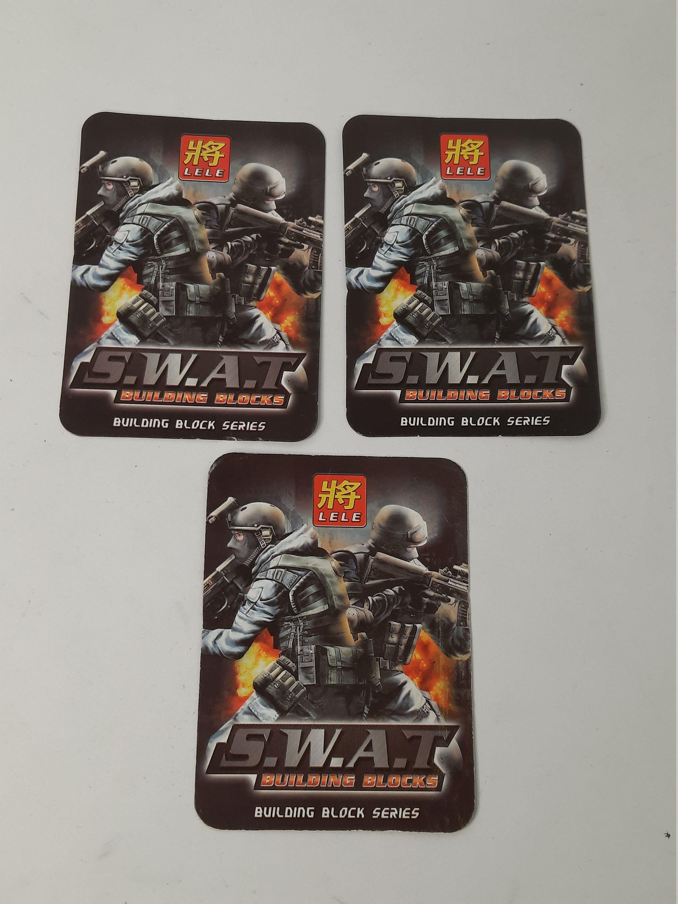 Lele Swat S.W.A.T Building Blocks Trading Cards Gaming | Etsy