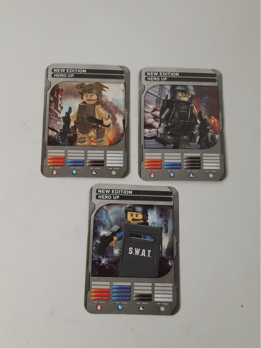 Lele Swat S.W.A.T Building Blocks Trading Cards Gaming - Etsy