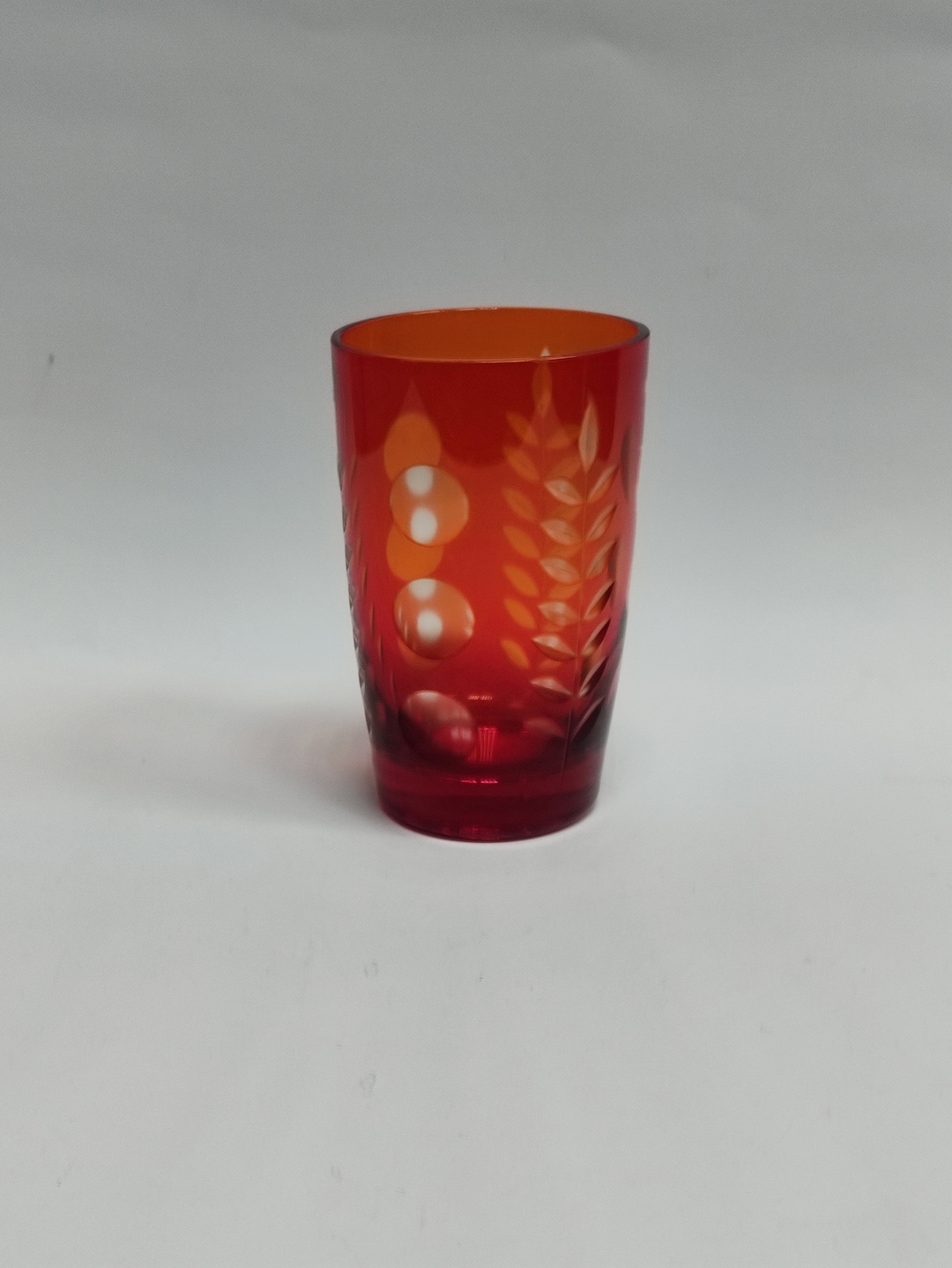 Vintage Soviet Glass Colored Glass, Vintage Vase, Soviet Union Glass ...