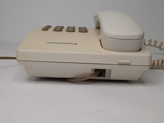 Panasonic vintage home telephone mobile telephone push-button telephone ...