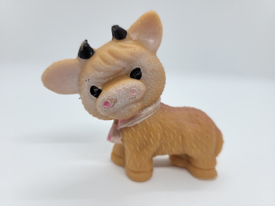 Rubber Soviet Toy Cow Vintage Collectible USSR Chidren Rids Toys Rare ...