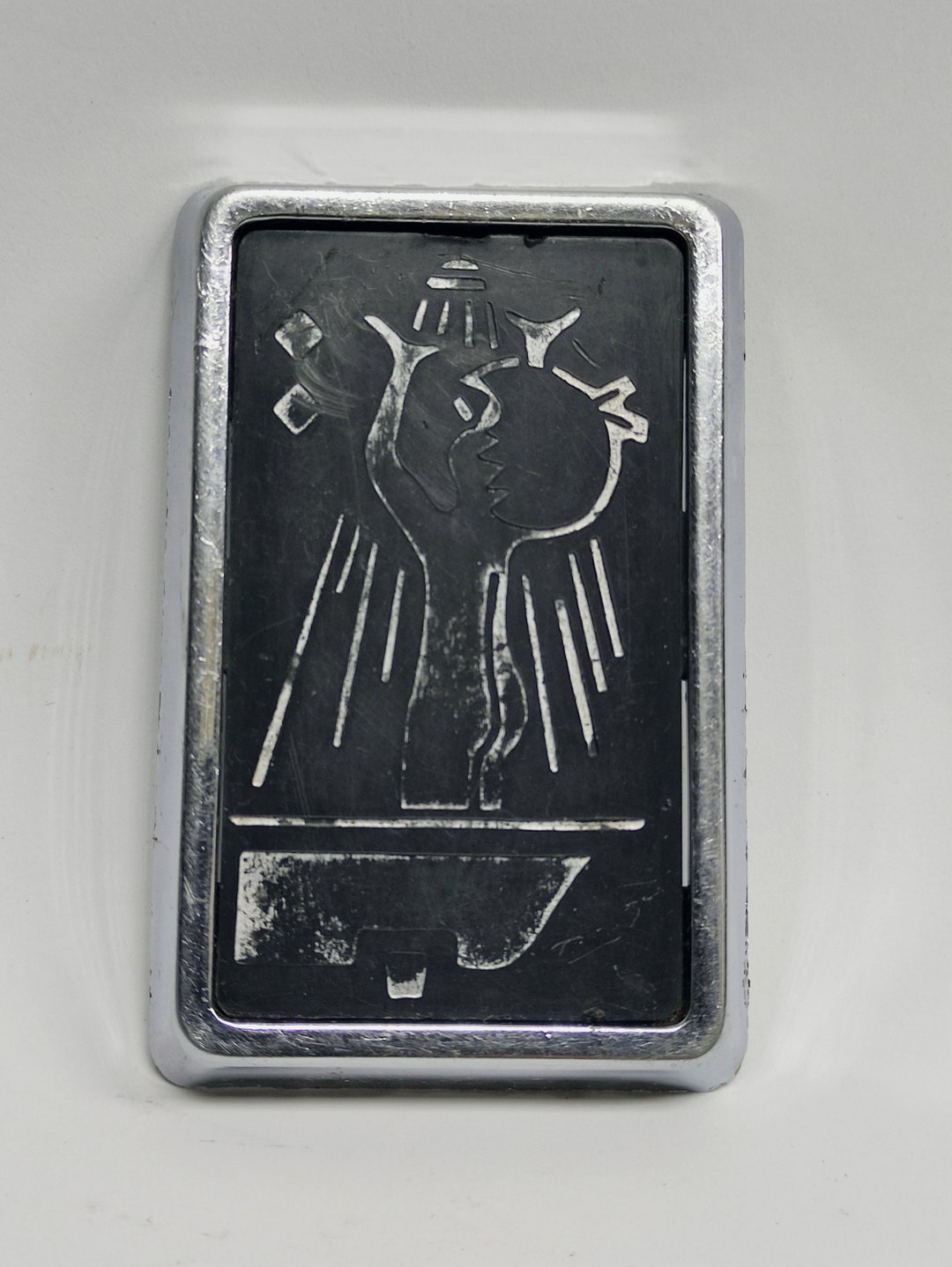 Vintage Soviet USSR Bathroom Shower Door Signs Stickers Marked Black ...