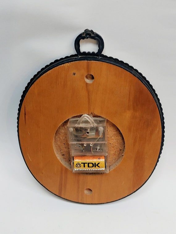 Soviet Large Wall Clock Amber Yantar Jantar Wood USSR Vintage ...