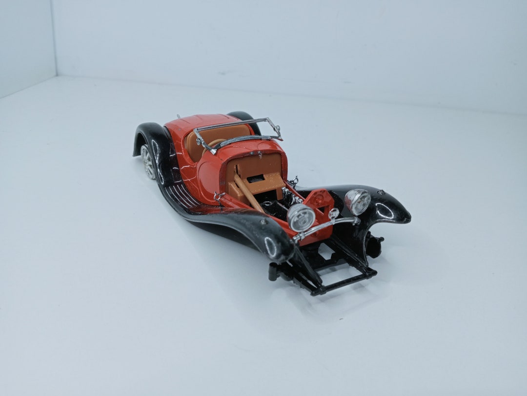 Model Car Burago Bugatti Type 55 1932 1/24 Collectible Kids Children ...