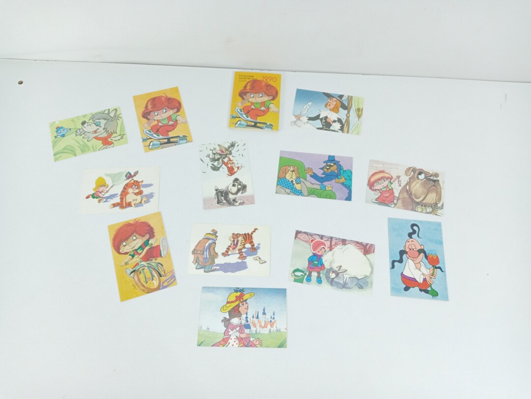 Children's Calendars Monthly for 1990 Cartoons for Children USSR ...