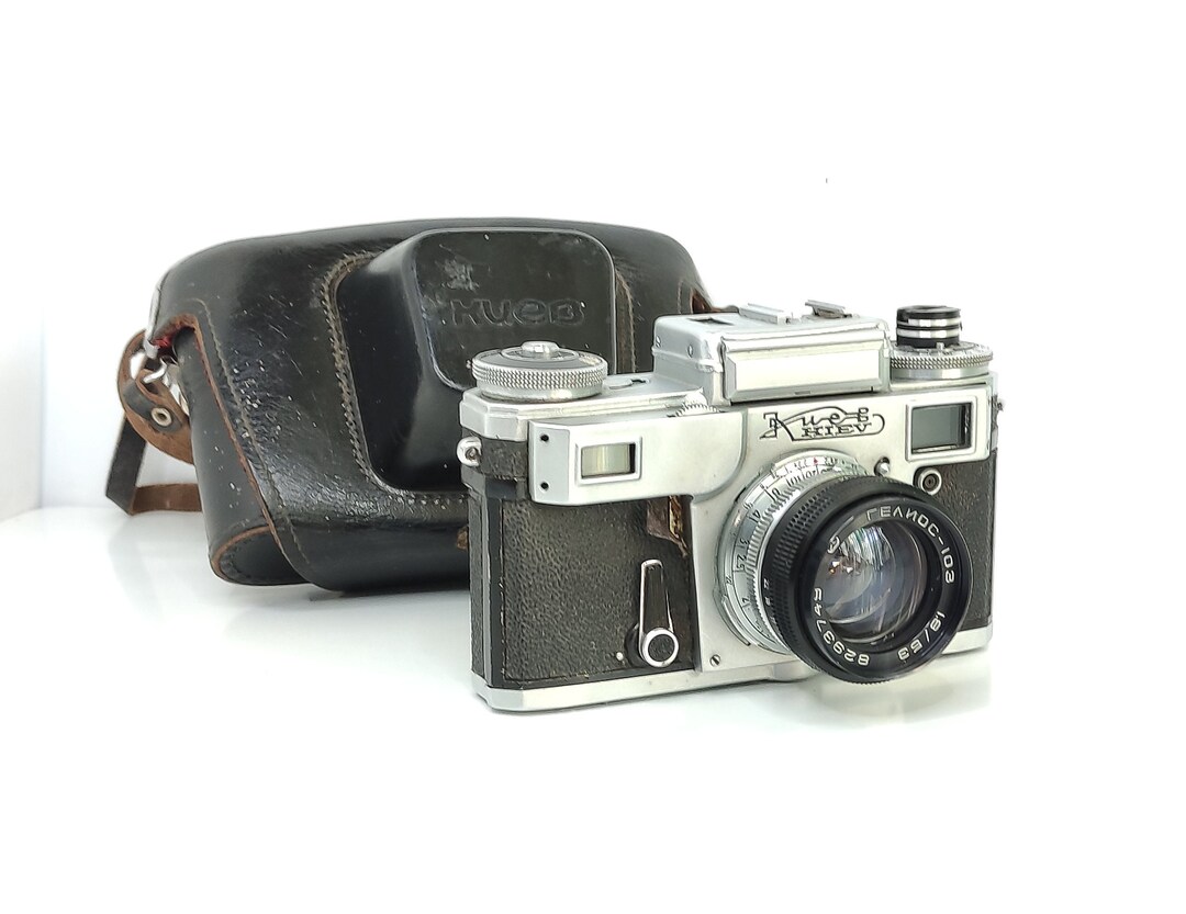 1960s KIEV 35mm Coupled Rangefinder Camera W/ Helios-103 53mm - Etsy