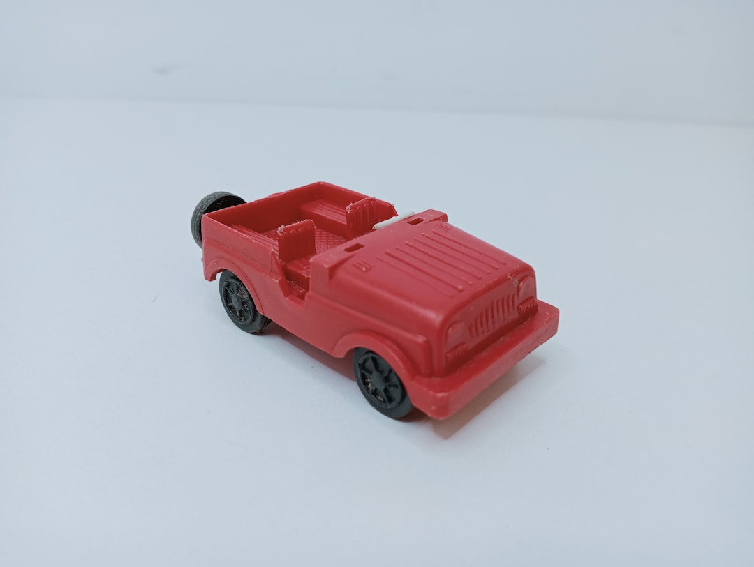 Soviet Model Car Red Plastic Vintage Collectible Children Toys - Etsy