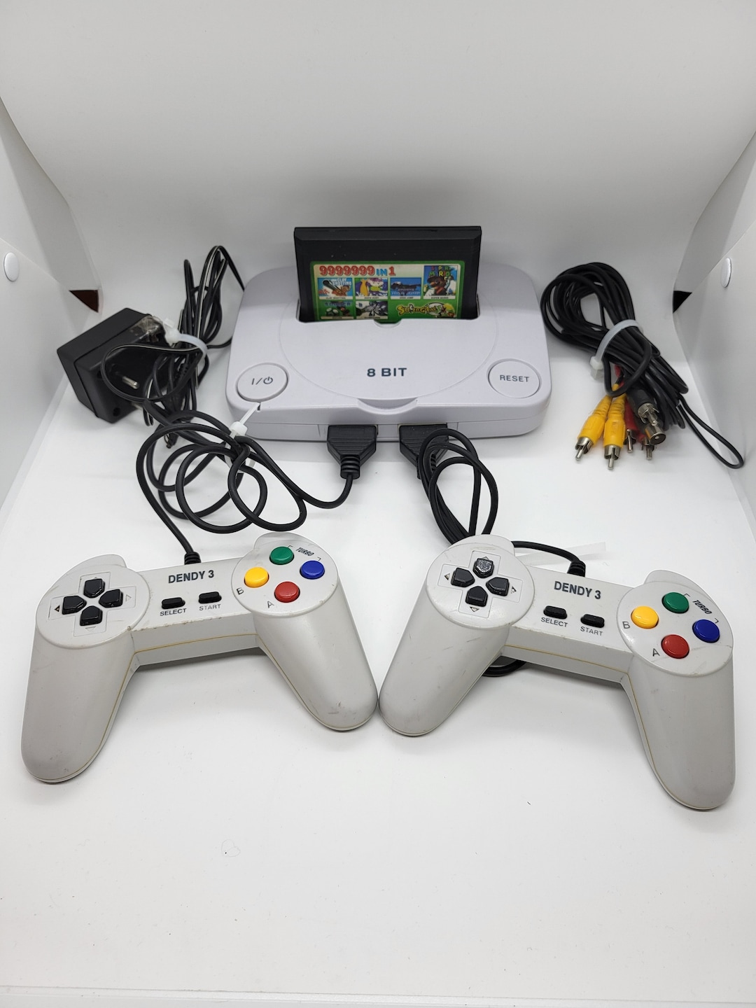 Video Game System Dendy 3 Console 8 Bit Vintage Consoles - Etsy