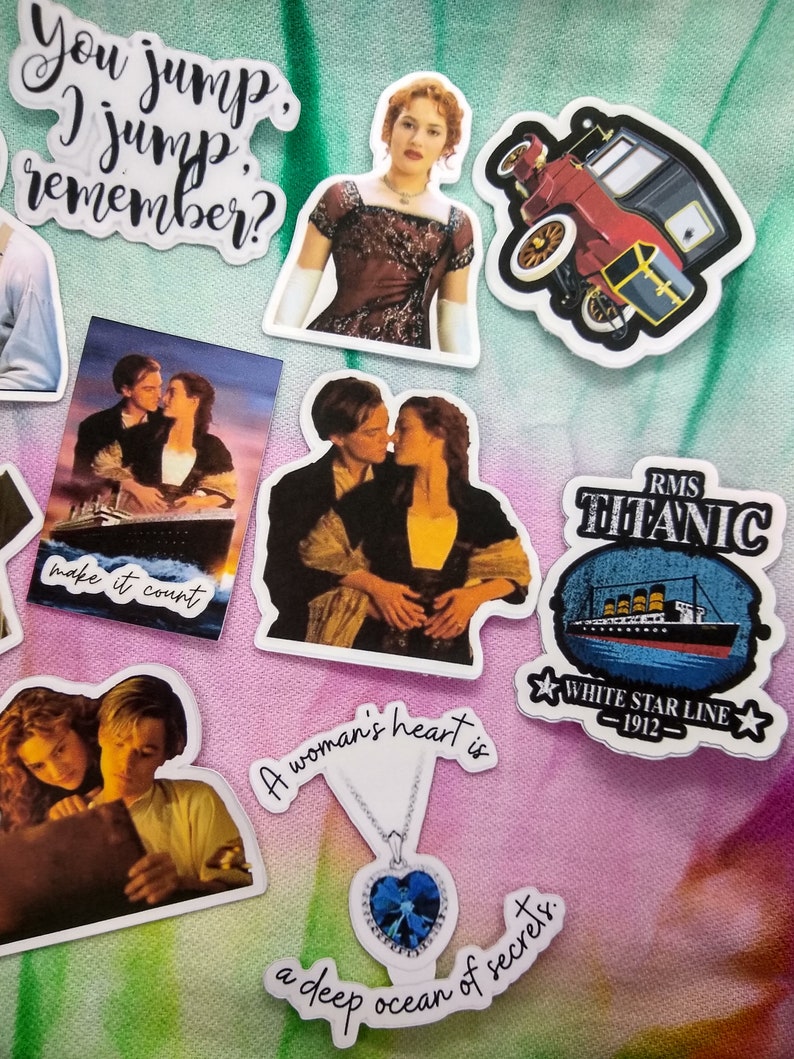 Full Set Titanic Sticker Set - Etsy
