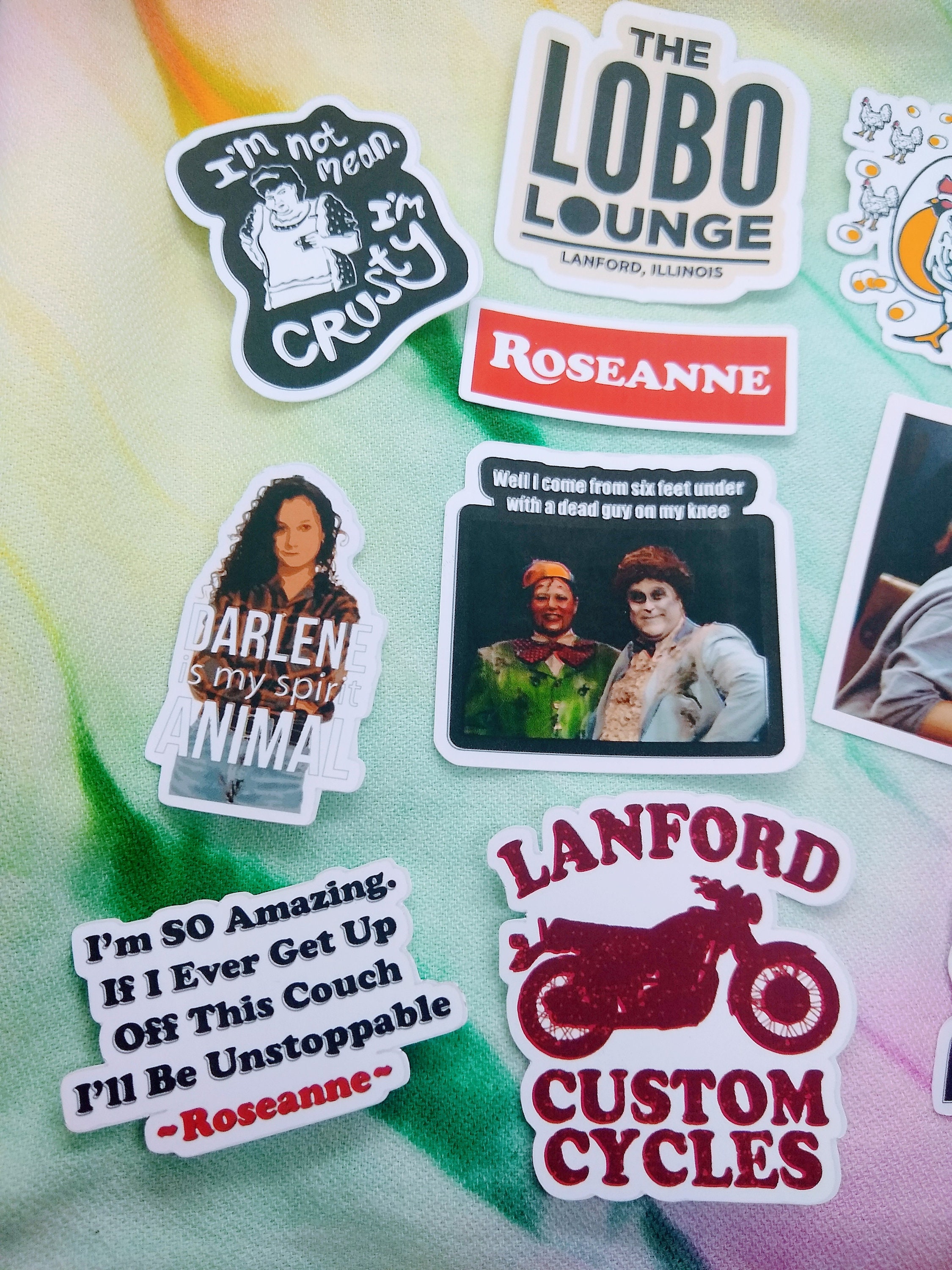 Full Set Roseanne Sticker Set - Etsy