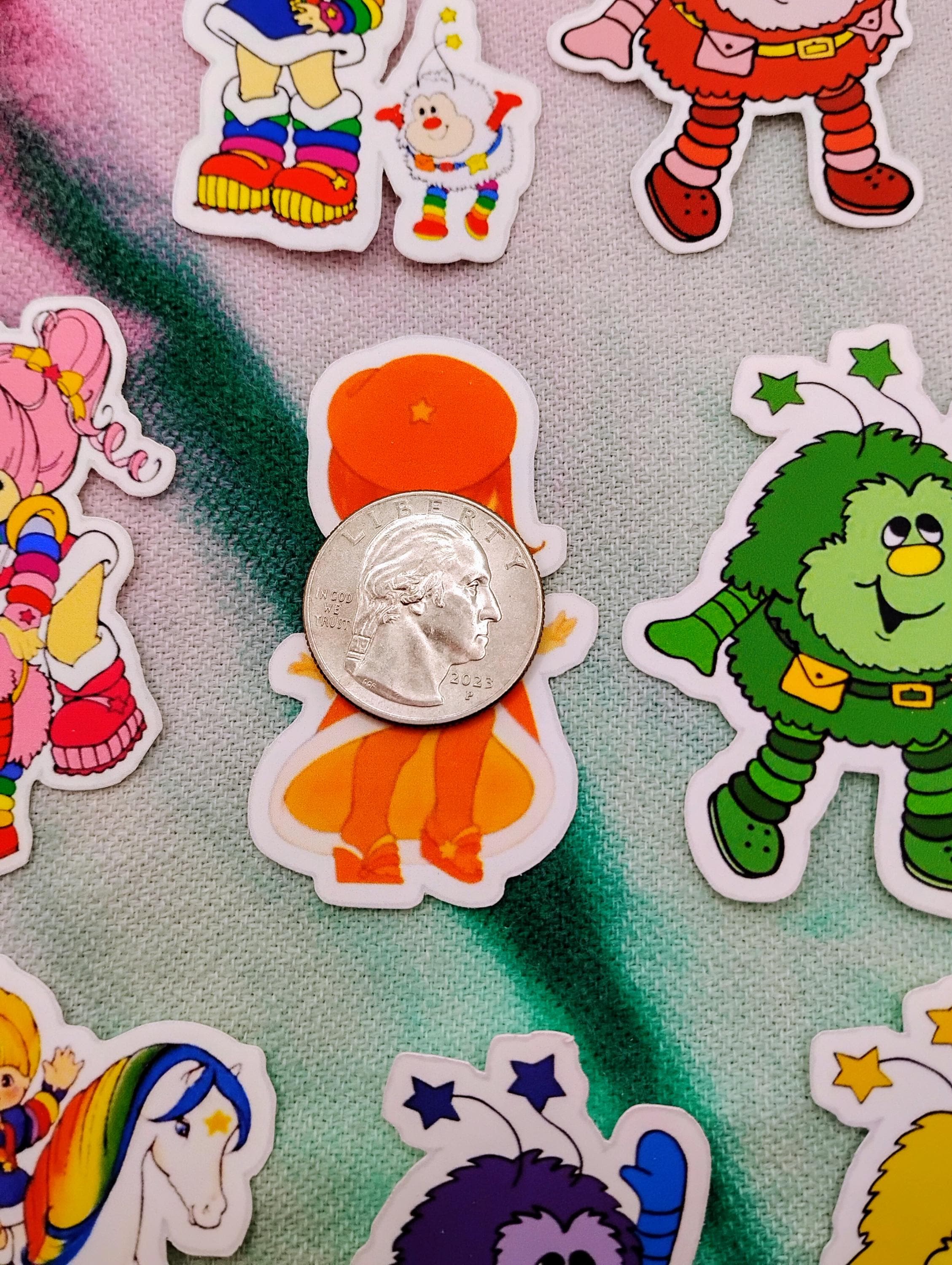 Full Set Rainbow Brite Stickers - Etsy