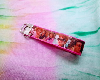 Grease Movie Glittery Resin Keychain T Birds Pink Ladies - Etsy